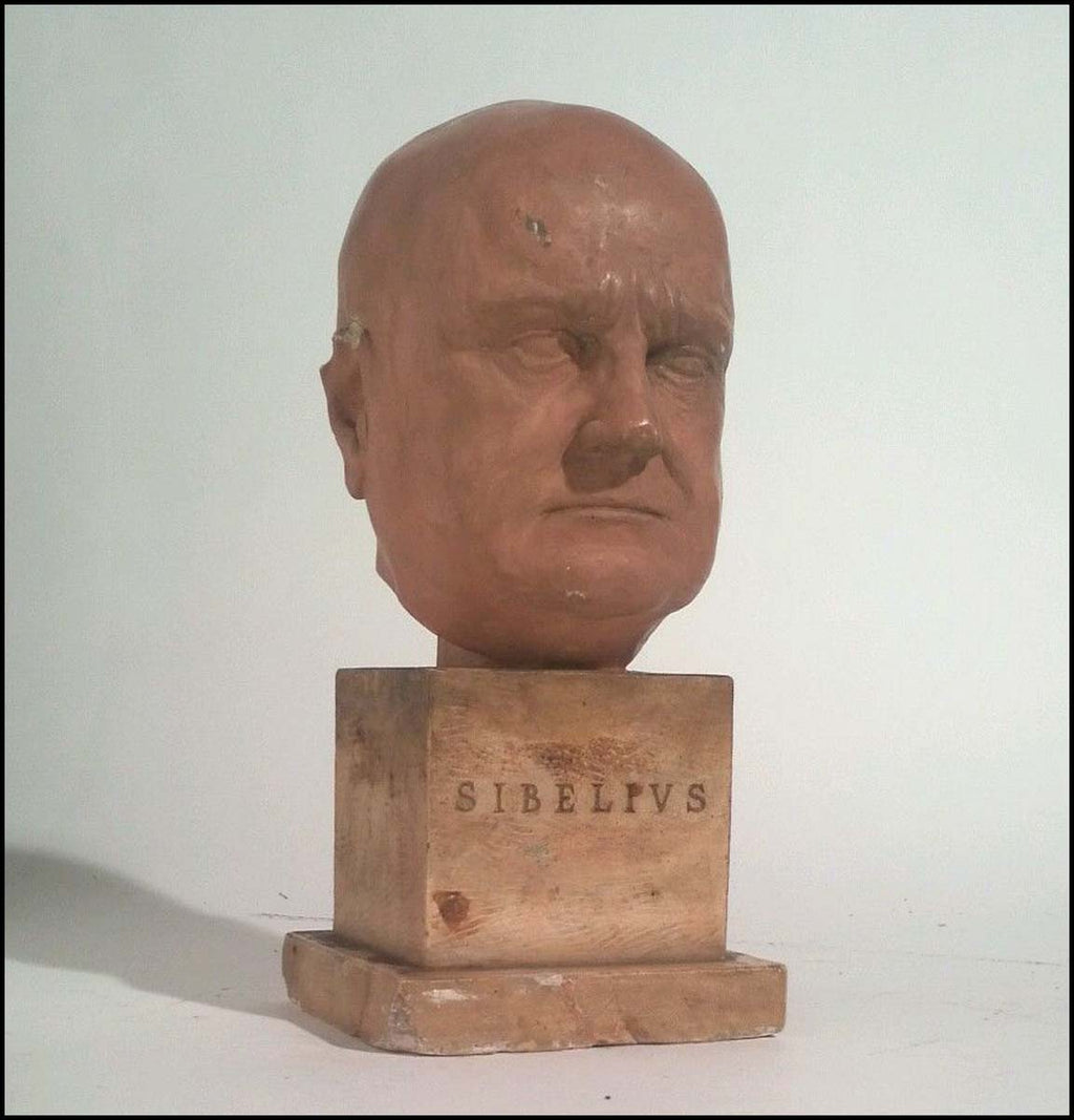 Sibelius, Jean. (1865-1957) Bust Portrait – Schubertiade Music and Arts