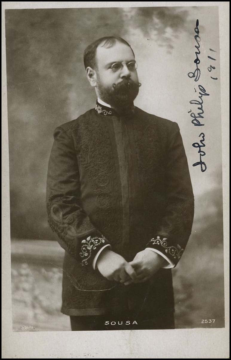 Sousa, John Philip. (1854-1932) Signed Photograph – Schubertiade Music ...