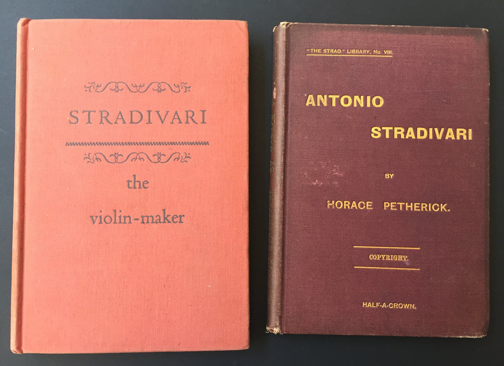 [Stradivari, Antonio. (1644–1737)] Two Books about Stradivari – Schubertiade Music and Arts