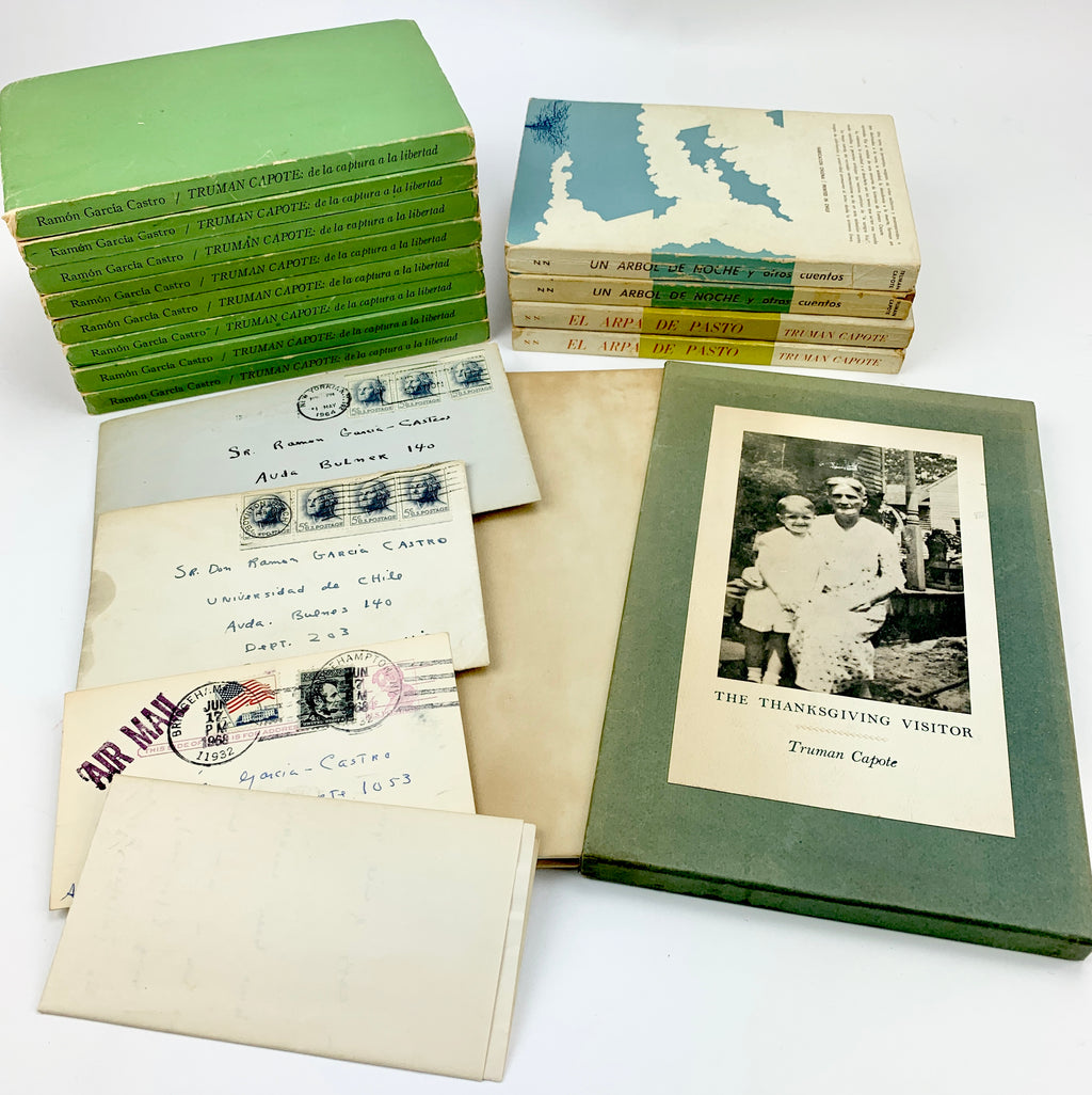 Capote, Truman. (1924–1984) Archive of Letters to his Spanish Translat ...