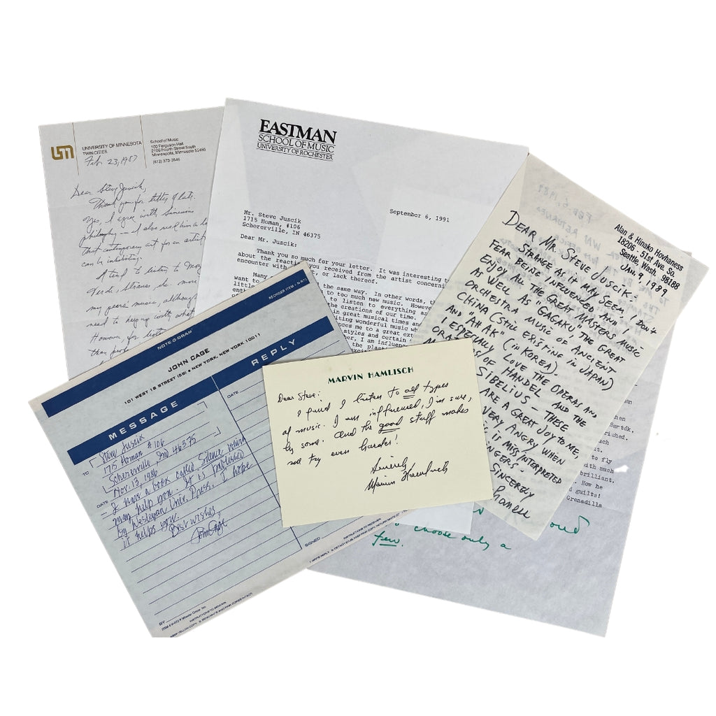 [20th-Century American Composers] Autograph Letter Archive Regarding M ...