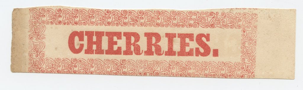 [Shakers] CHERRIES - Shaker Stencil Print, ca. 1880 – Schubertiade ...