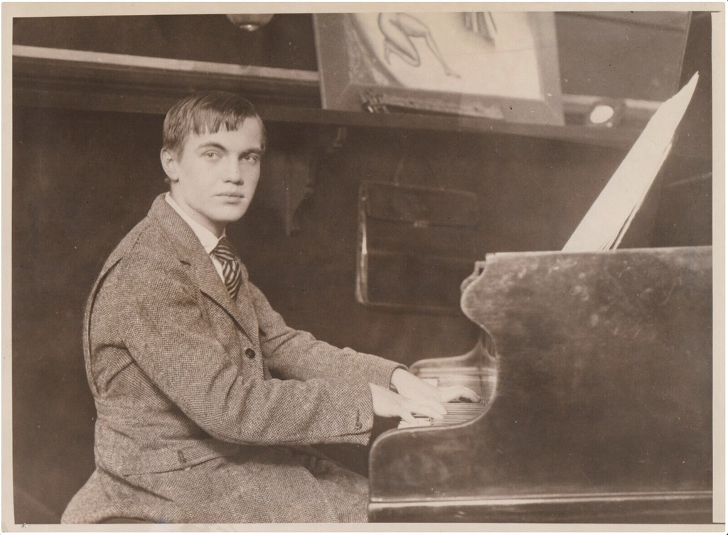 Antheil, George. (1900-1959) Original Photograph, 1923 – Schubertiade ...