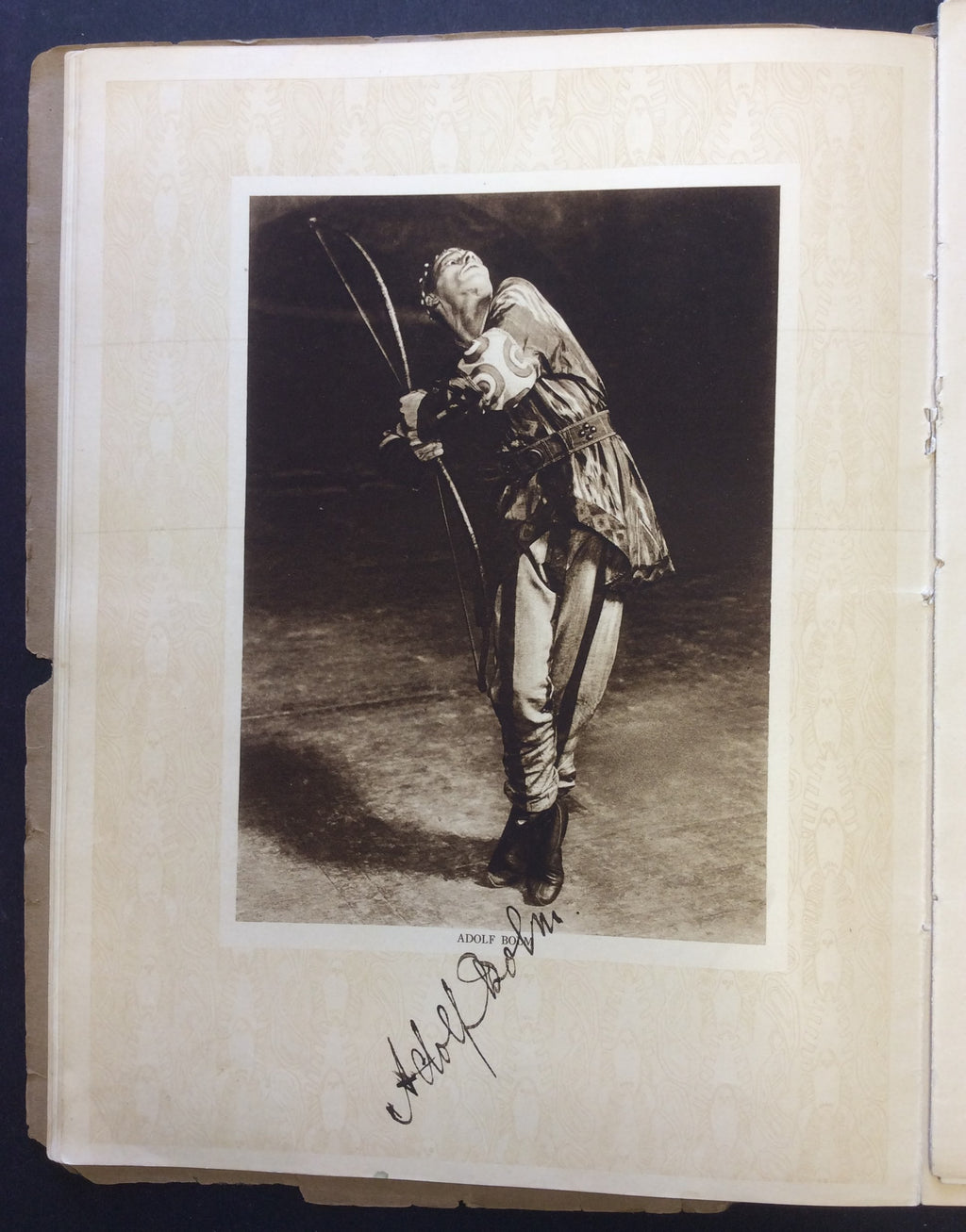 [Ballets Russes] [Nijinsky, Waslaw. (1889-1950)] Bolm, Adolph. (1884-1 ...