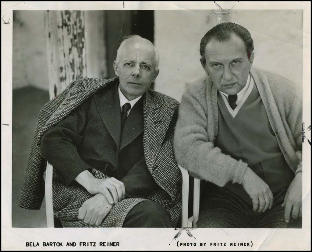 Bartók, Béla. (1881–1945) & Reiner, Fritz. (1888–1963) Original Dual P ...