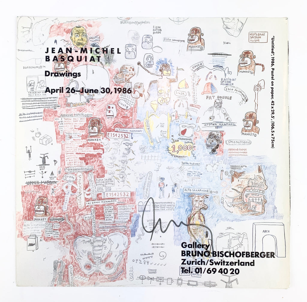 Basquiat, Jean-Michel. (1960–1988) 1986 Gallery Bruno Bischofberger Ex ...