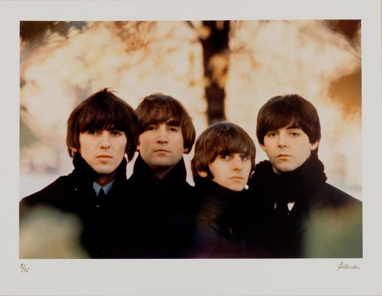 [Beatles] Freeman, Robert. The Beatles. 1964. - Signed Photograph by R ...