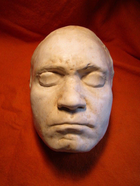 [Beethoven, Ludwig van. (1770–1827)] Life Mask – Schubertiade Music and ...
