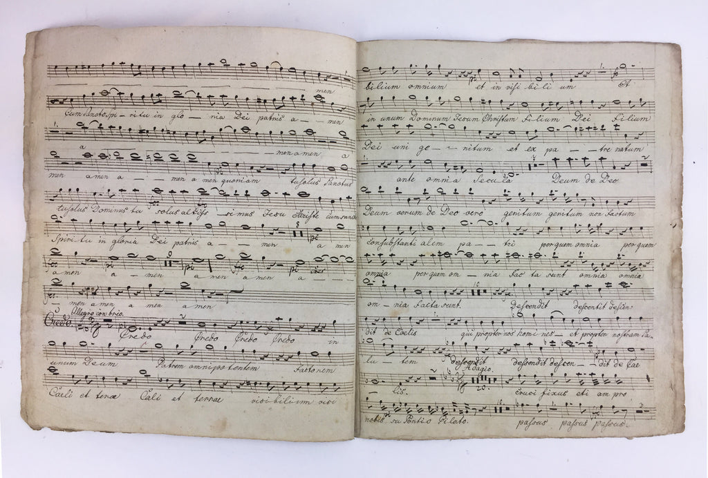 [Beethoven, Ludwig van. (1770–1827)] Mass in C - Manuscript Soprano Pa ...