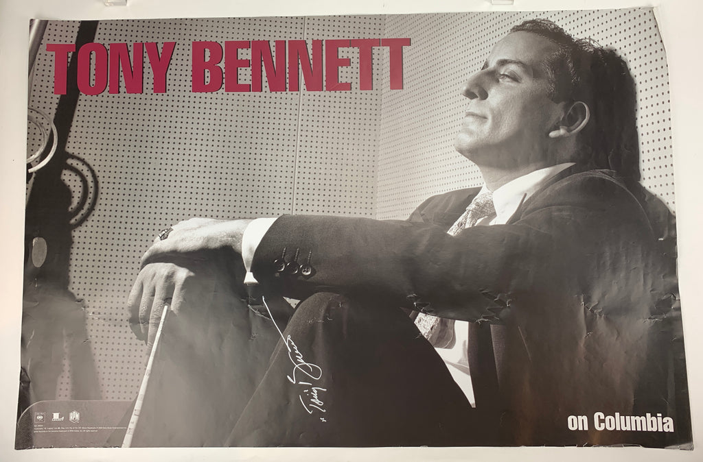 Bennett, Tony. (1926-2023) Signed Poster – Schubertiade Music and Arts