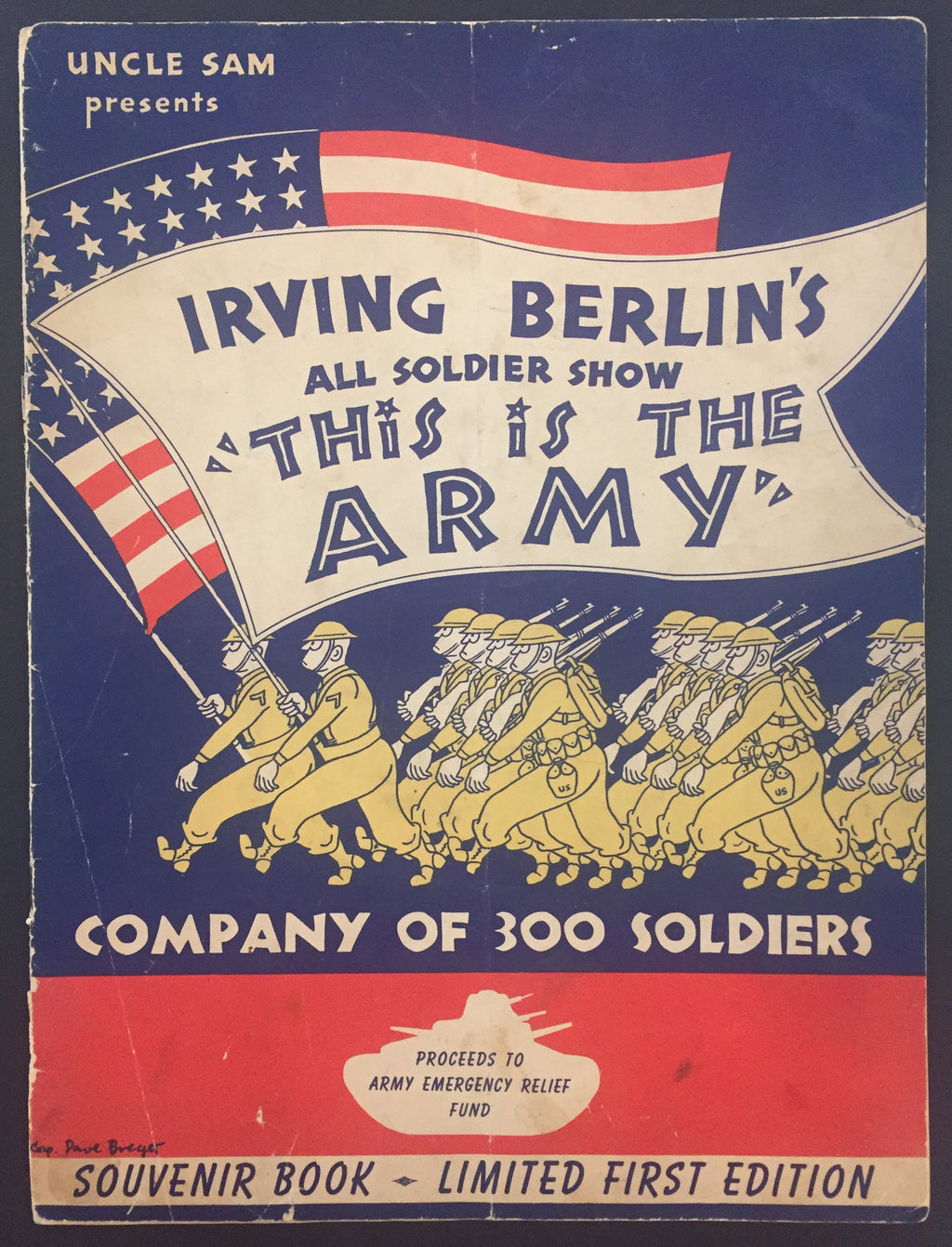 Berlin, Irving. (1888–1989) "This is the Army" - Signed Souvenir Progr ...