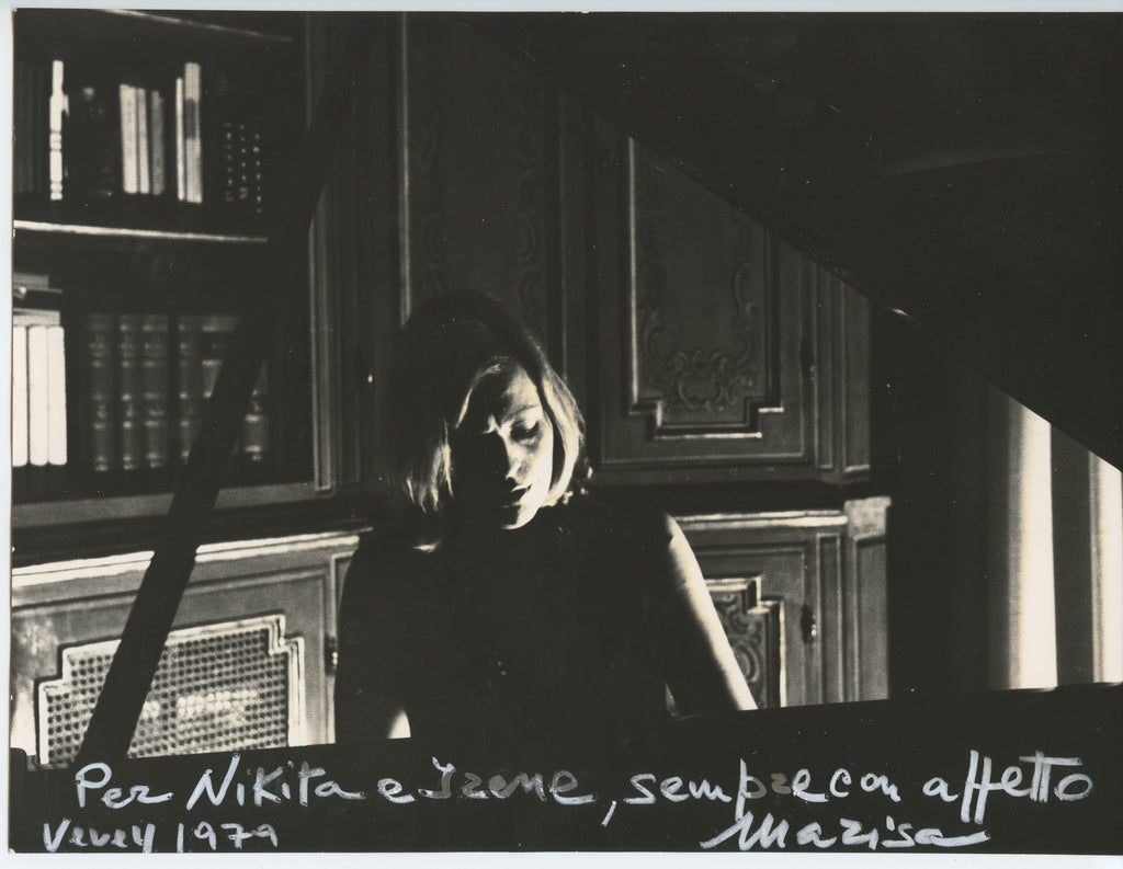 Borini, Marisa. (b. 1930) [Magaloff, Nikita. (1912–1992)] Signed Photo ...