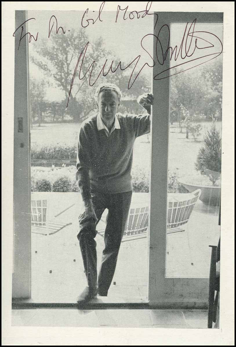 Britten, Benjamin. (1913–1976) Signed Photograph – Schubertiade Music ...