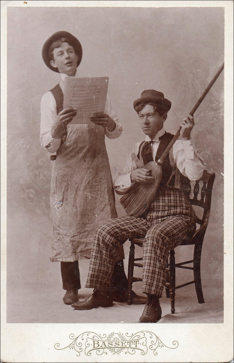 [Broom Music] Unusual Cabinet Photograph – Schubertiade Music and Arts