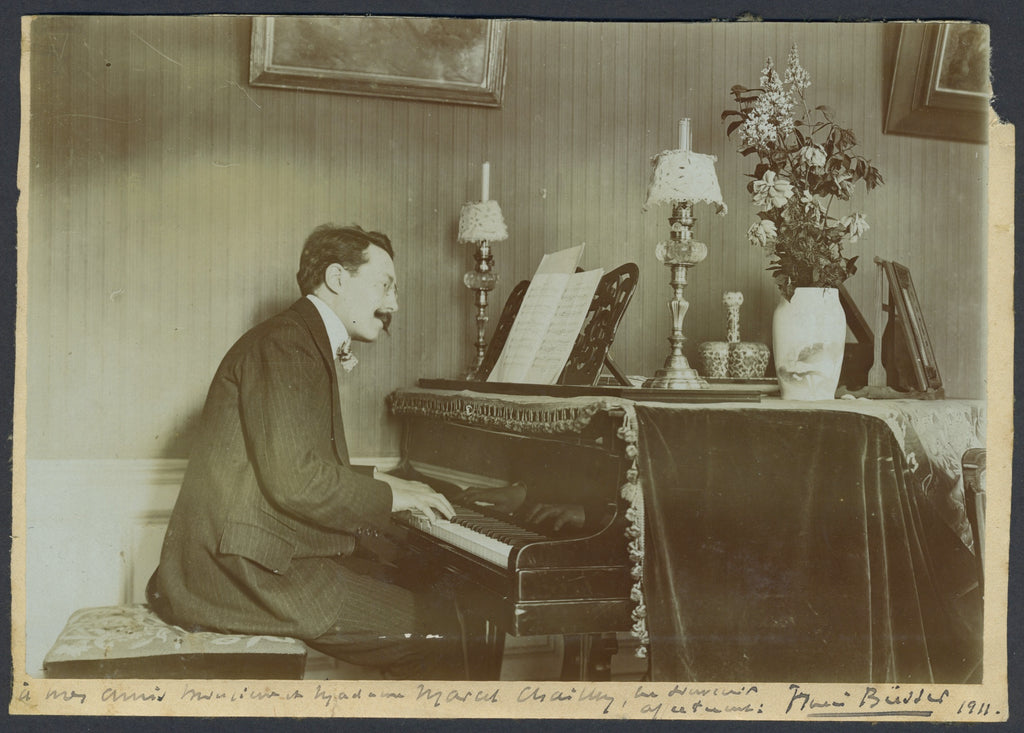 Büsser, Henri. (1872–1973) Signed Photograph – Schubertiade Music and Arts