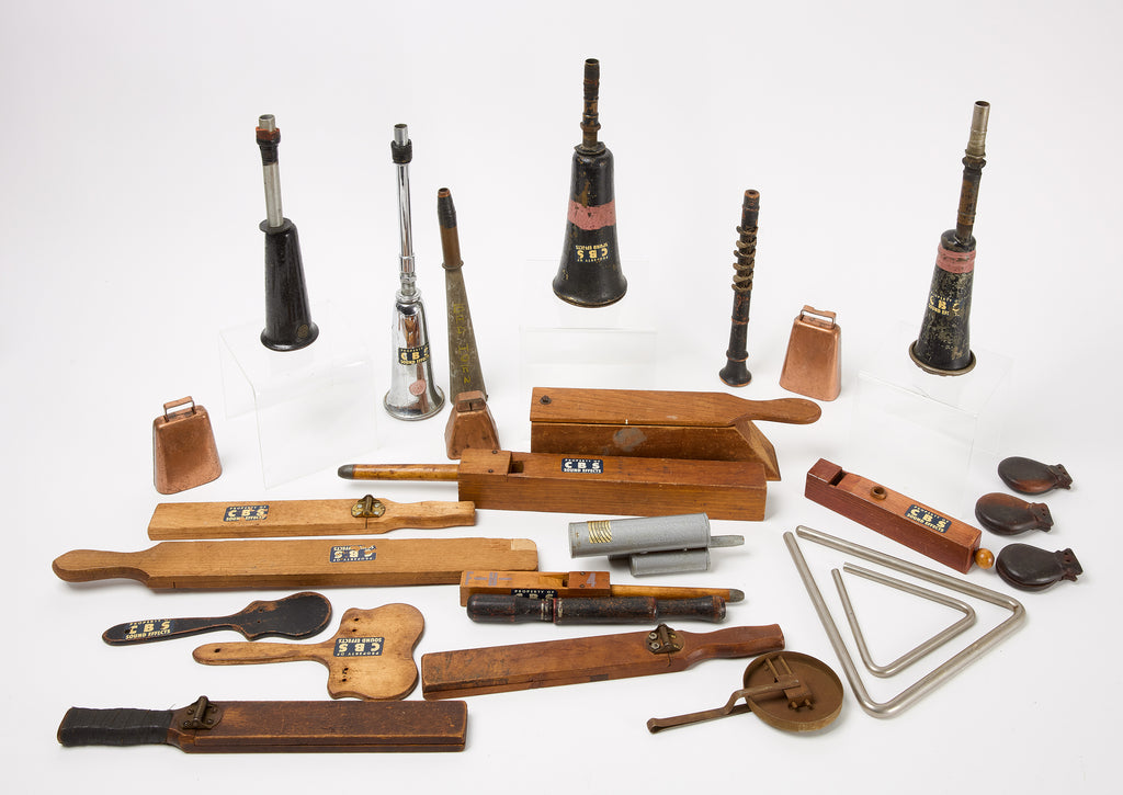 [Radio Drama] [CBS] [Sound Effects] CBS Sound Effects Kit, ca. 1950s ...