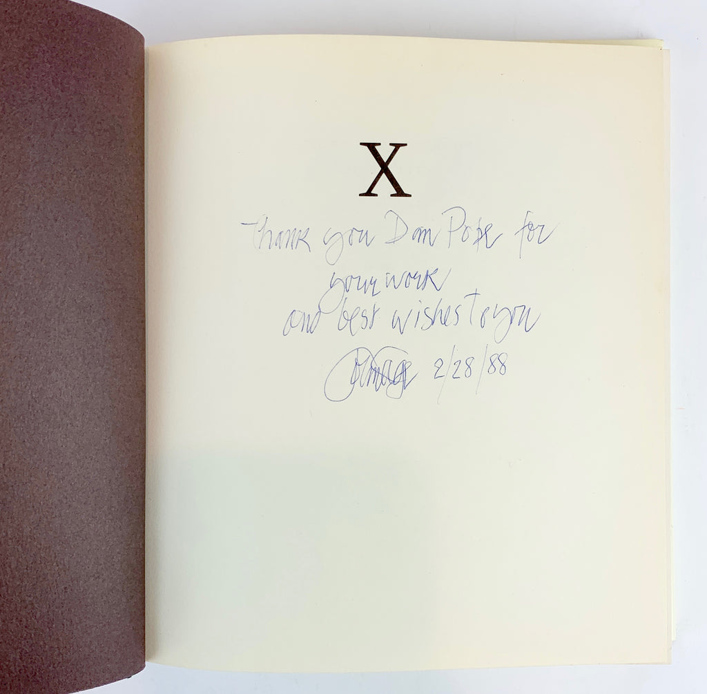 Cage, John. (1912–1992) X Writings 79-82 - SIGNED – Schubertiade Music ...