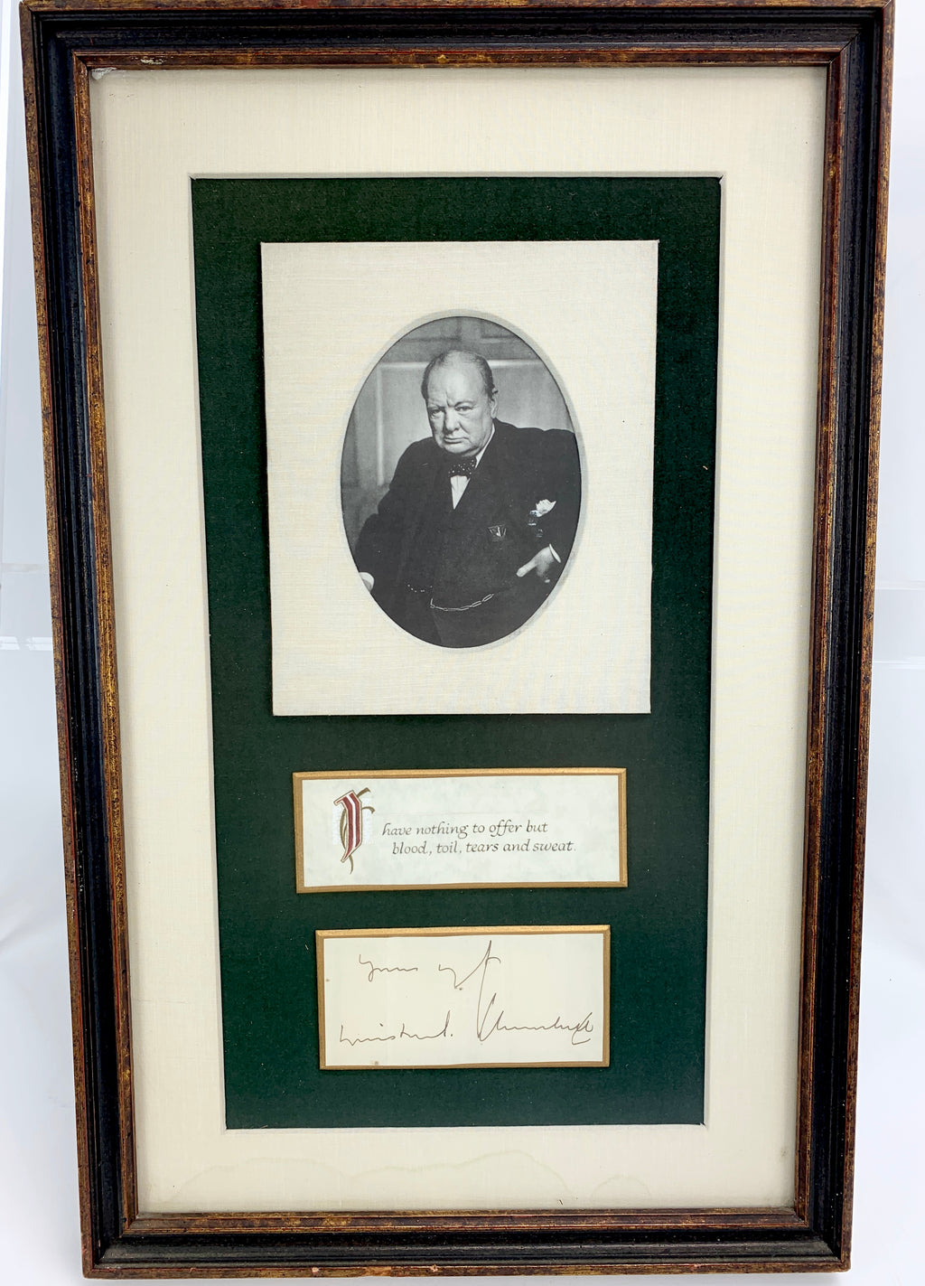 Churchill, Winston. (1874–1965) Autograph Signature – Schubertiade ...