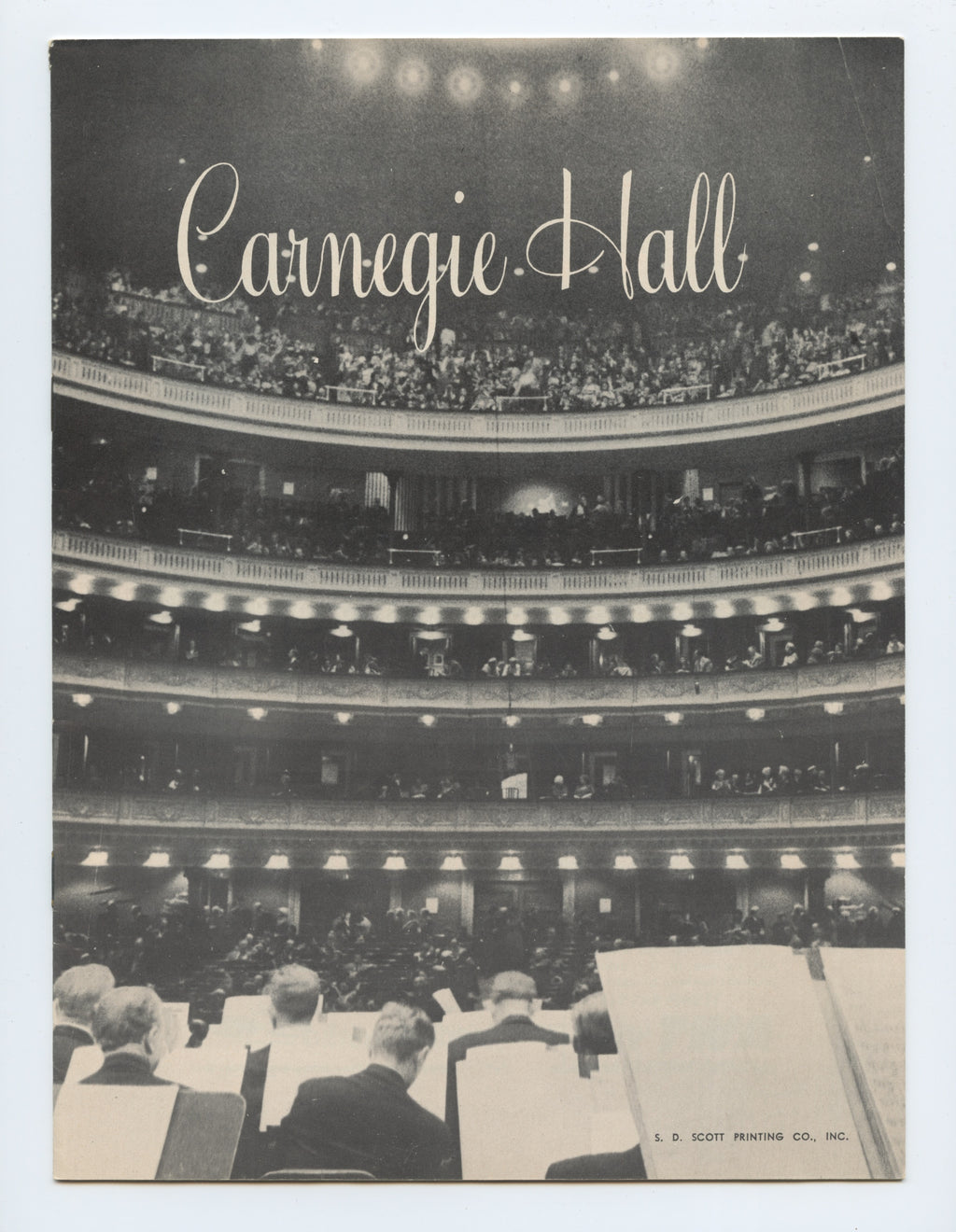Cliburn, Van. (1934–2013) 1958 Carnegie Hall Program – Schubertiade ...