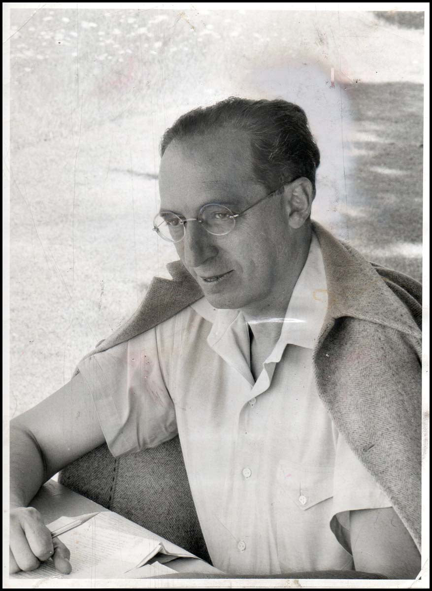 Copland, Aaron. (1900–1990) Original 1945 Photograph – Schubertiade ...