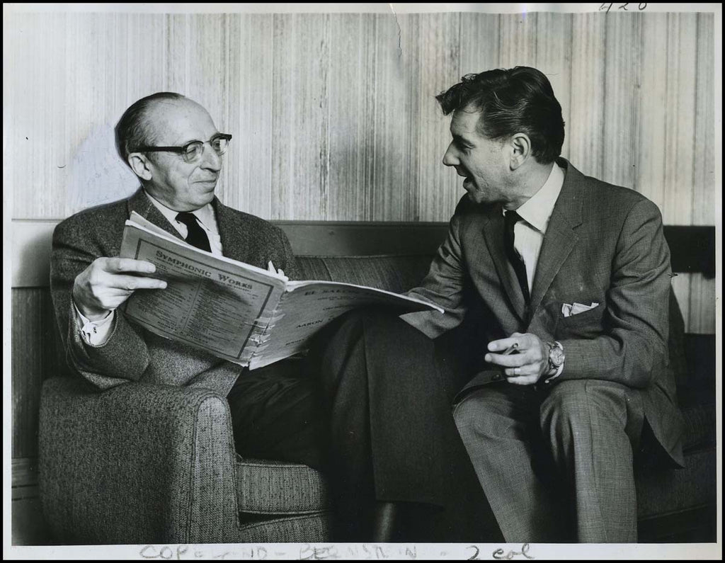 Copland, Aaron. (1900–1990) & Bernstein, Leonard. (1918–1990) Original ...