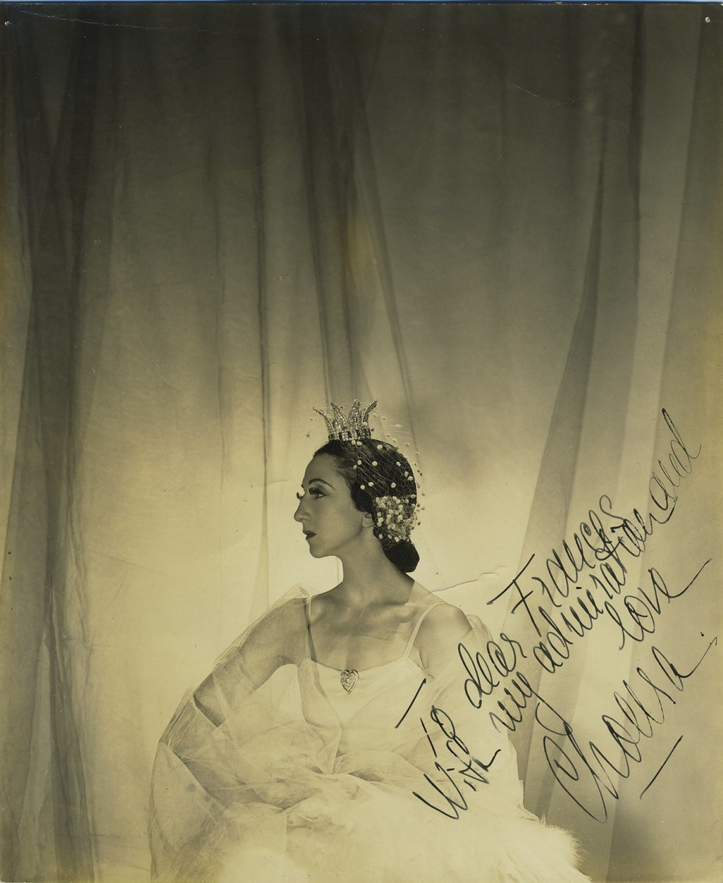 Danilova, Alexandra. (1903–1997) [Platt Lynes, George. (1907–1955)] Si ...