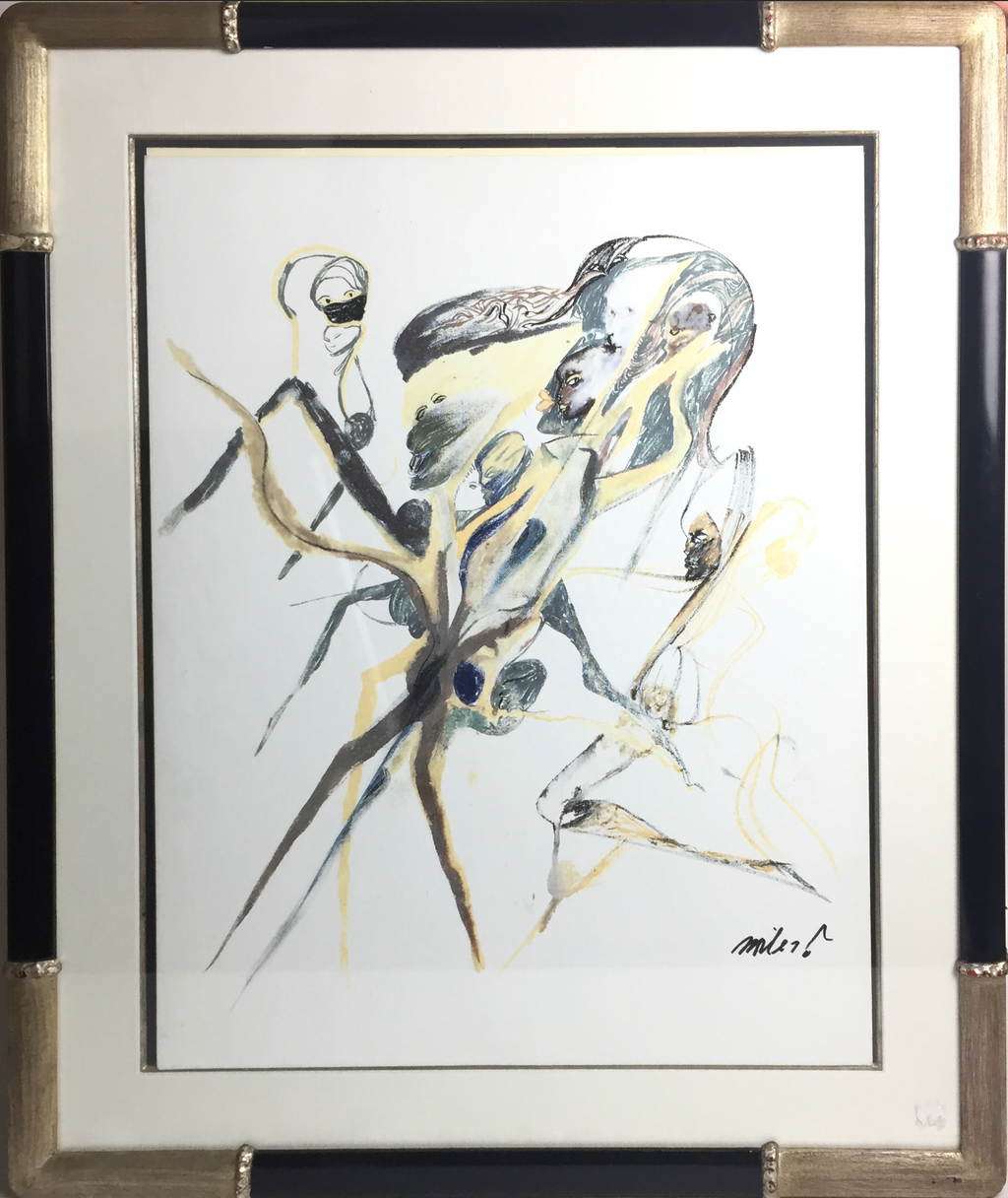 Davis, Miles. (1926–1991) Figural Drawing by Miles Davis – Schubertiade ...