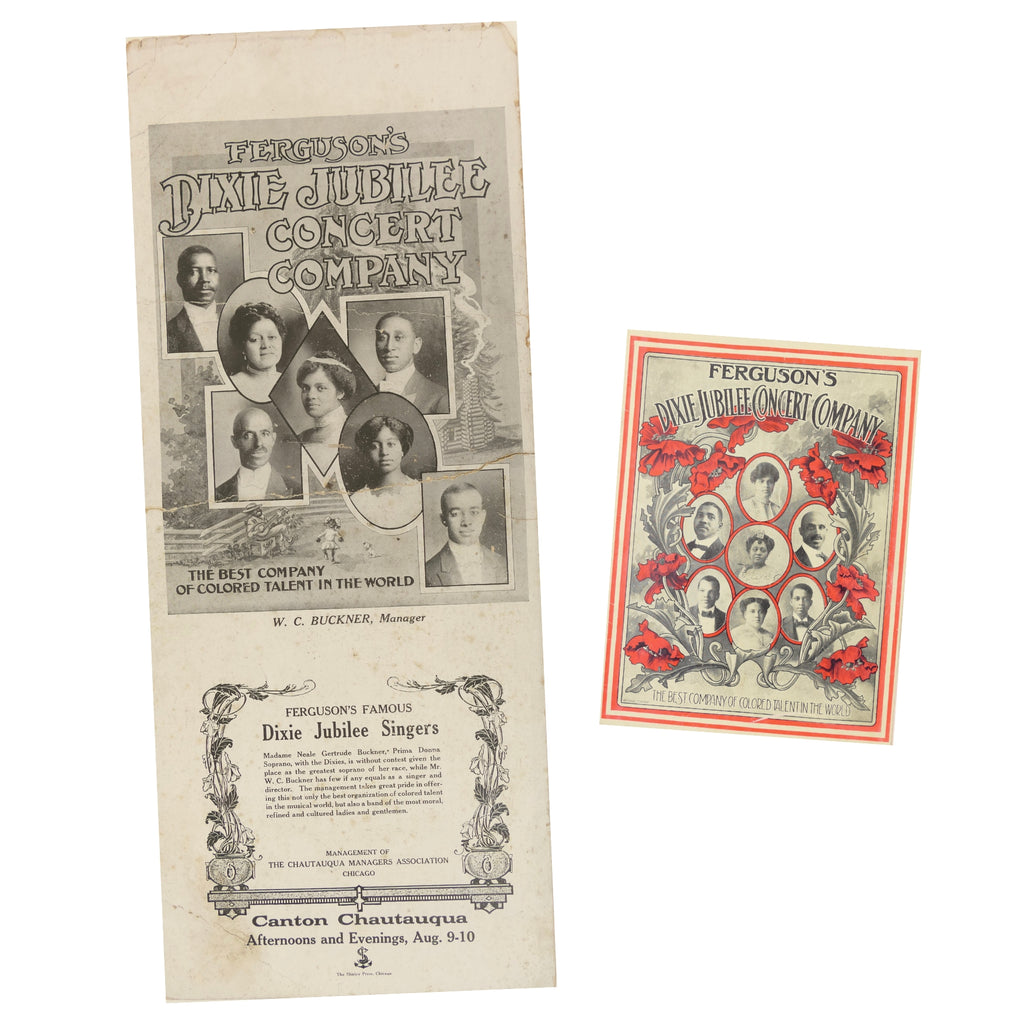 [Dixie Jubilee Concert Company] Ferguson's Dixie Jubilee Concert Compa ...