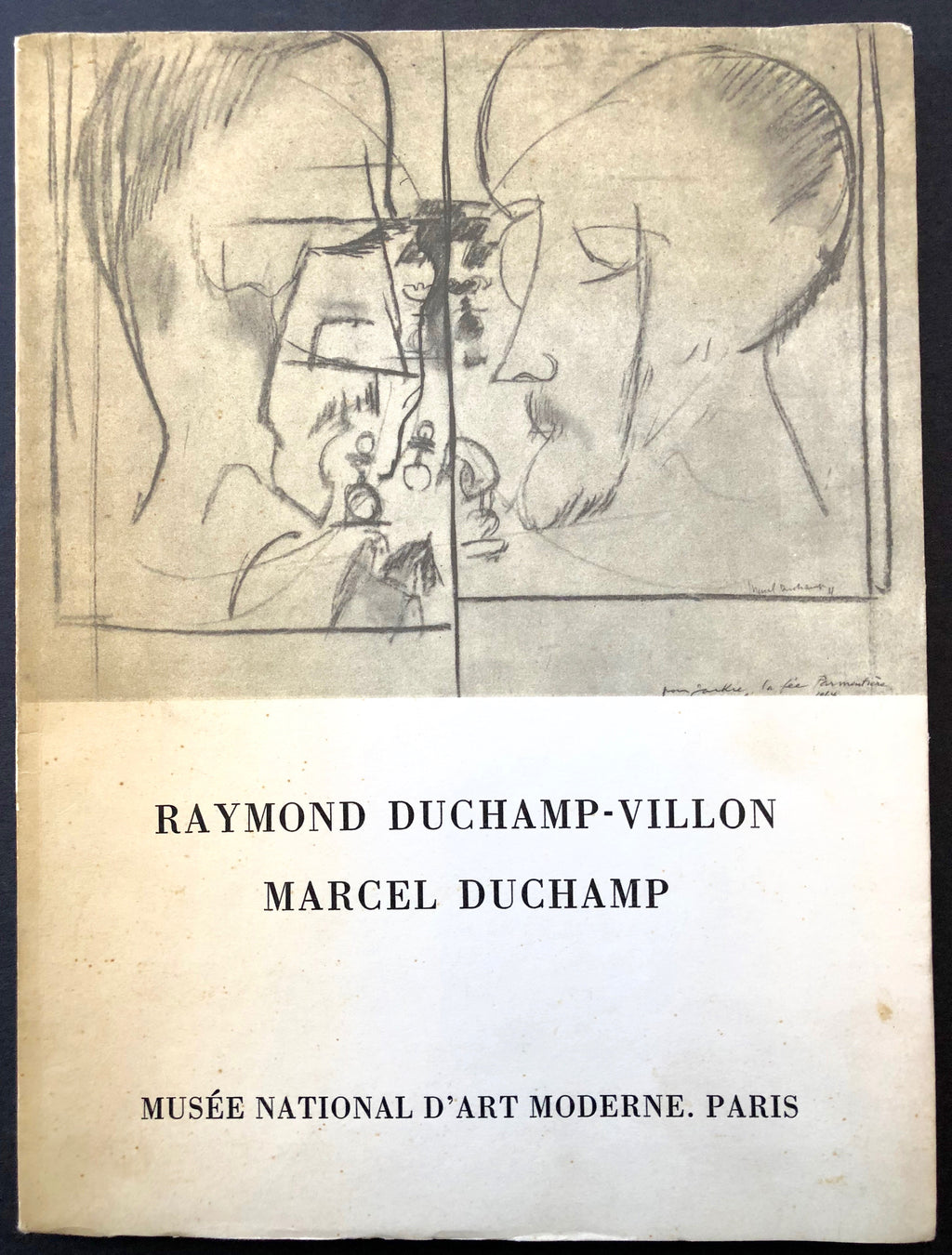 Duchamp, Marcel. (1887–1968) Signed Exhibition Catalogue – Schubertiade ...