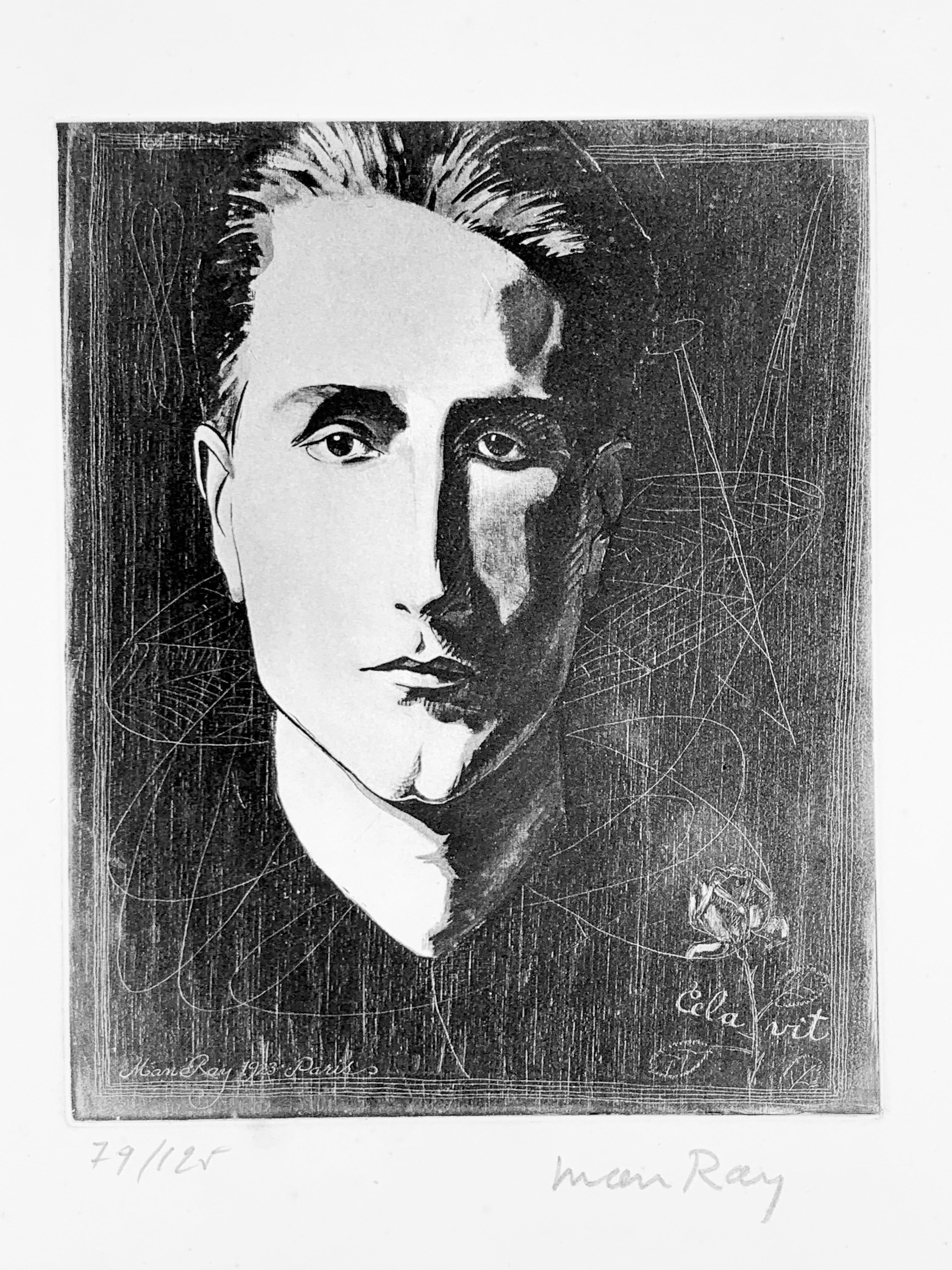 [Duchamp, Marcel. (1887–1968)] Ray, Man. (1890–1976) Cela vit (Portrai ...