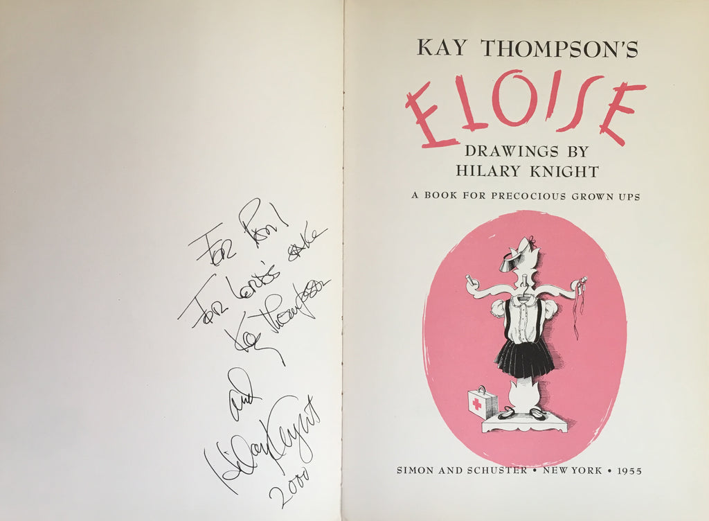 Thompson, Kay (1909 - 1998) & Knight, Hilary. (b. 1926) Kay Thompson's ...