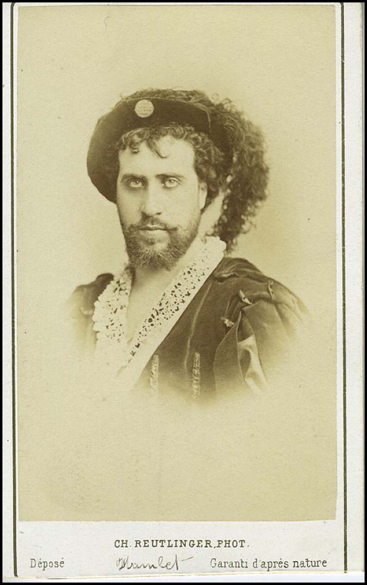 Faure, Jean-Baptiste. (1830 - 1914) CDV Photograph as Hamlet ...