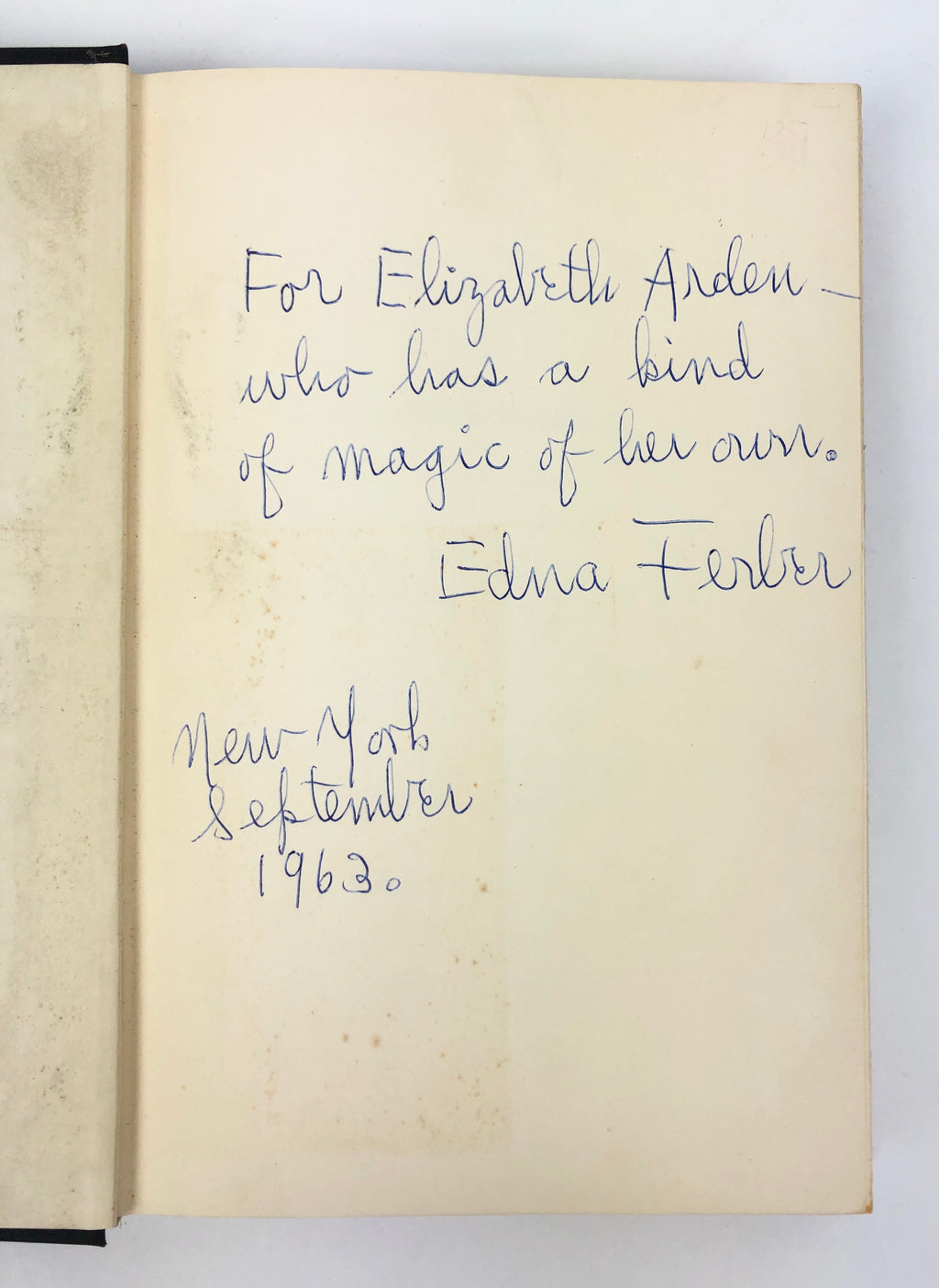 Ferber, Edna. (1885–1965) [Arden, Elizabeth. (1878–1966)] "A Kind of M ...