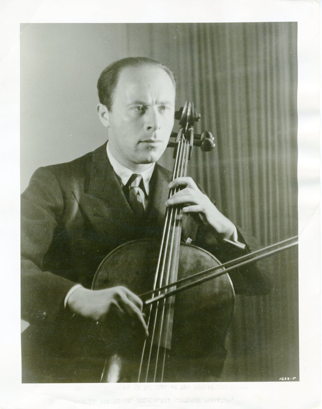 [Violinists & Cellists] Feuermann, Emanuel. (1902–1942) Original 1936 ...