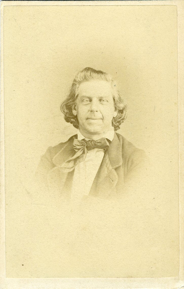 Gade, Niels. (1817 - 1890) Original CDV Photograph – Schubertiade Music ...