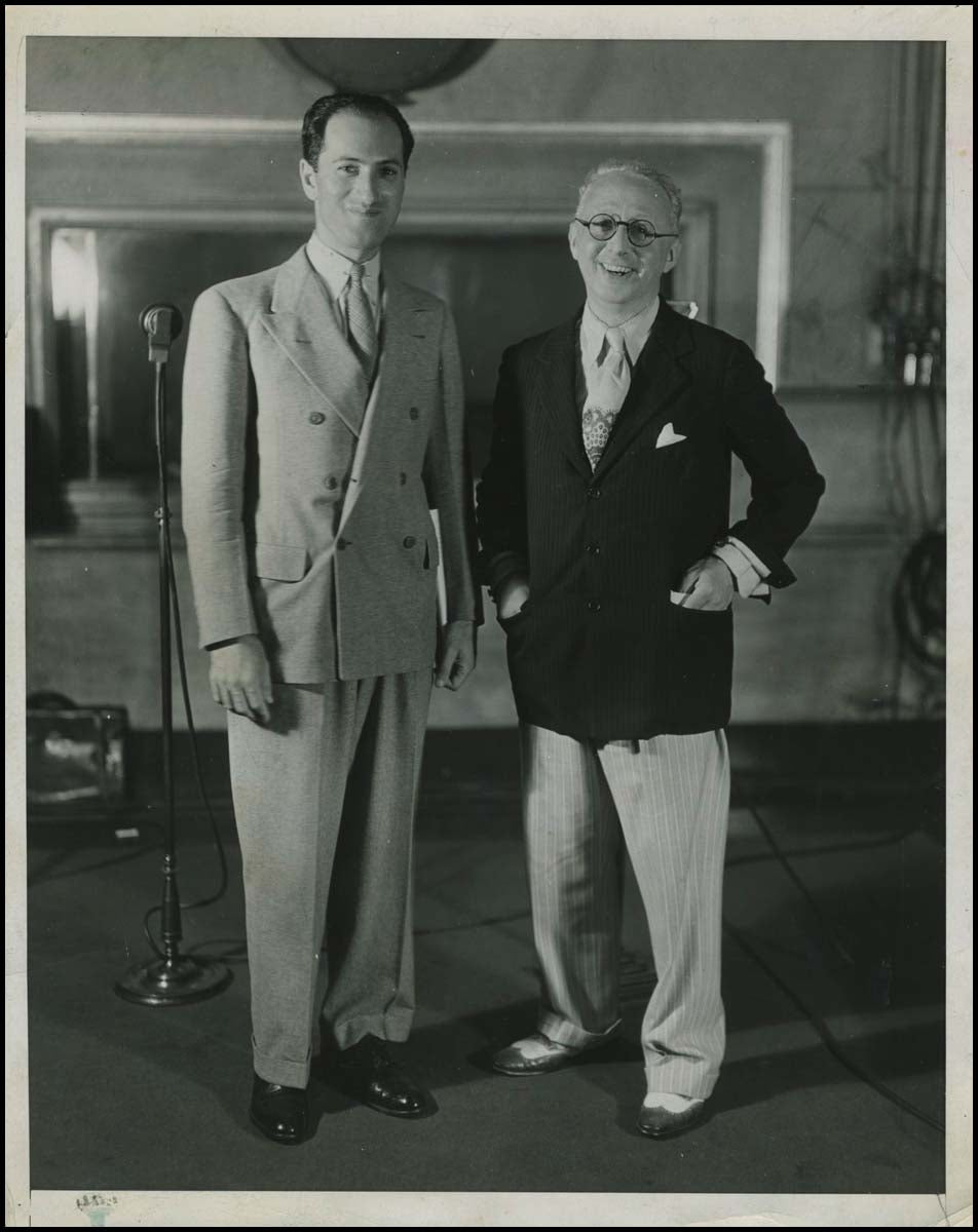 Gershwin, George. (1898–1937) & Gershwin, Ira. (1896–1983) Signed Gers ...