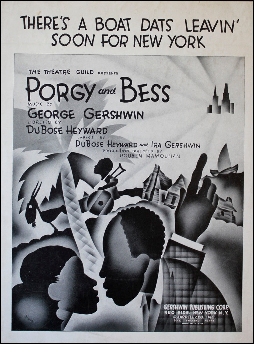[Porgy and Bess] Gershwin, George. (1898–1937) There's A Boat Dats Lea ...