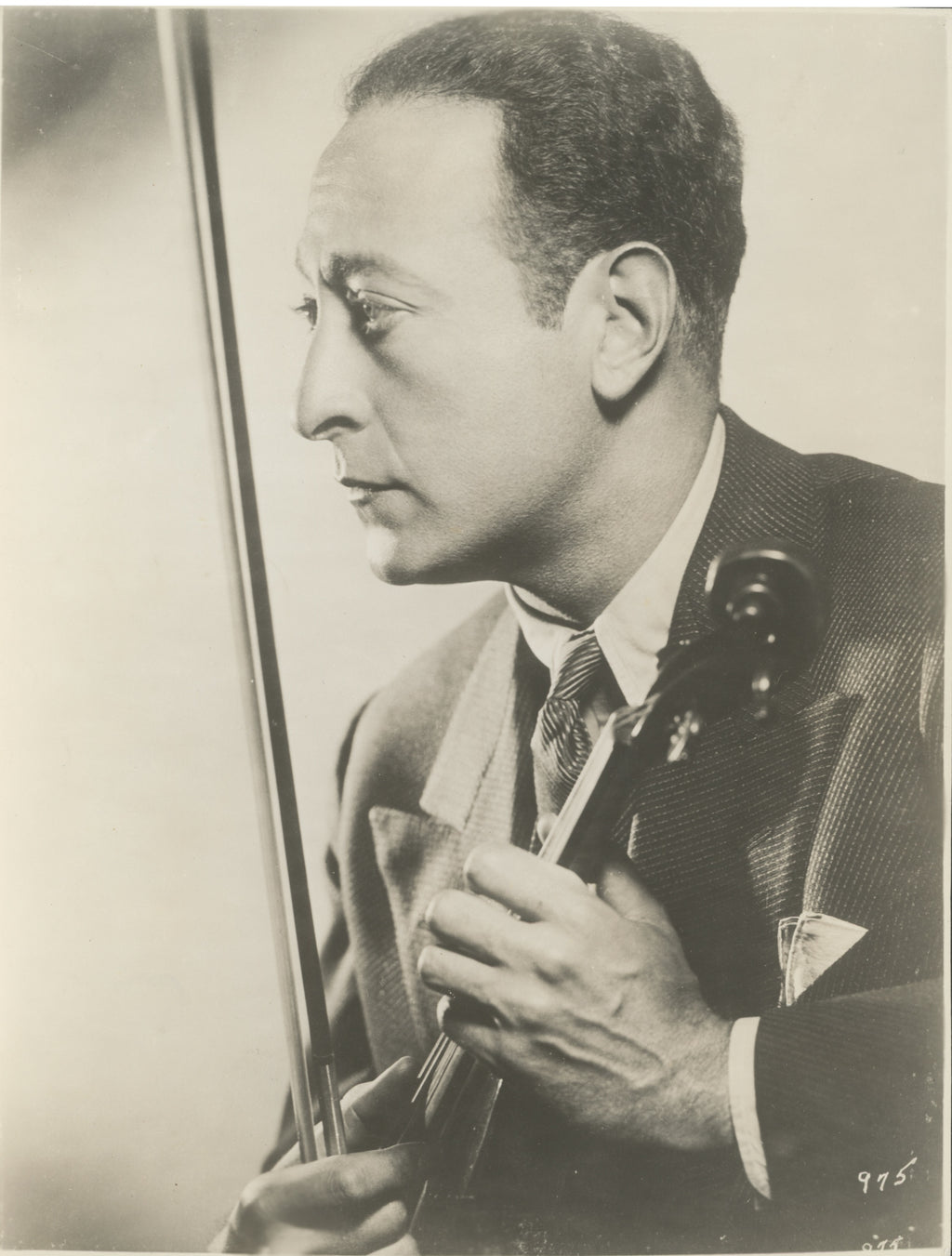 Heifetz, Jascha. (1901–1987) Original Photograph – Schubertiade Music ...