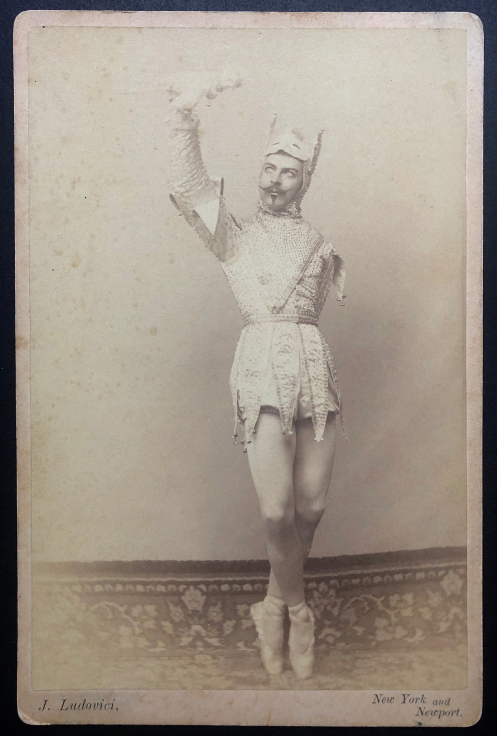 [On Point] Cabinet Photograph of a One-Armed Dancer – Schubertiade ...