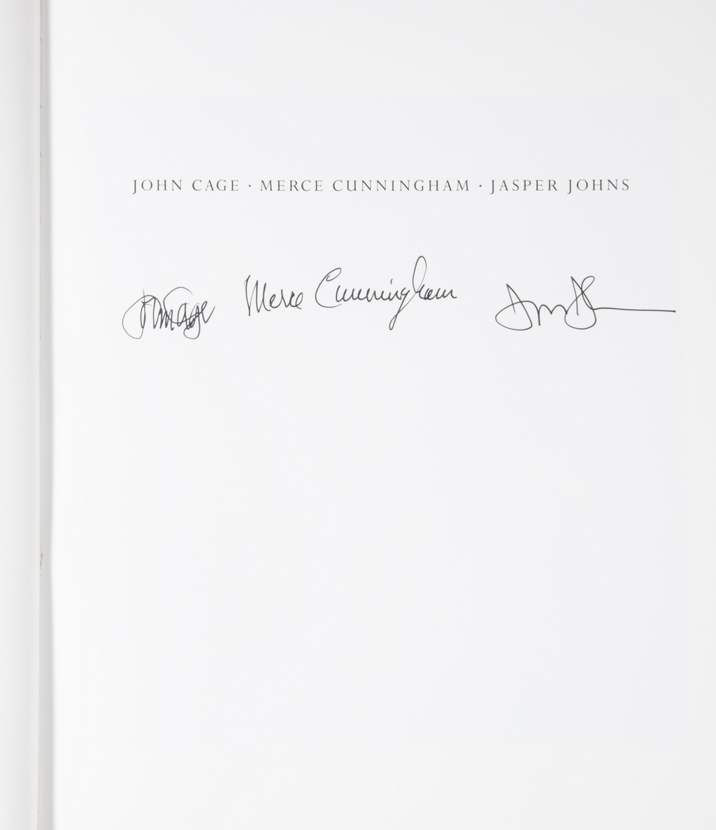 Johns, Jasper. (b. 1930) & Cage, John. (1912-1992) & Cunningham, Merce ...