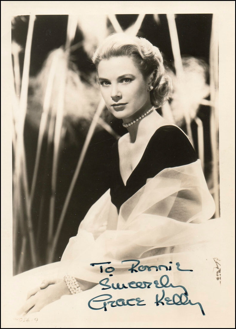 [Hollywood] Kelly, Grace. (1929–1982) Signed Photograph – Schubertiade ...