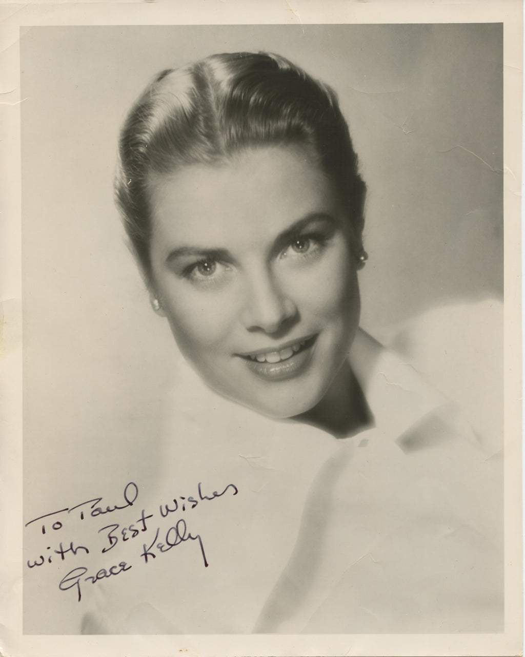 Kelly, Grace. (1929–1982) Early Signed Photograph – Schubertiade Music ...