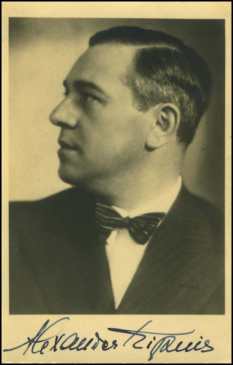 Kipnis, Alexander. (1891-1978) Signed Photograph – Schubertiade Music ...