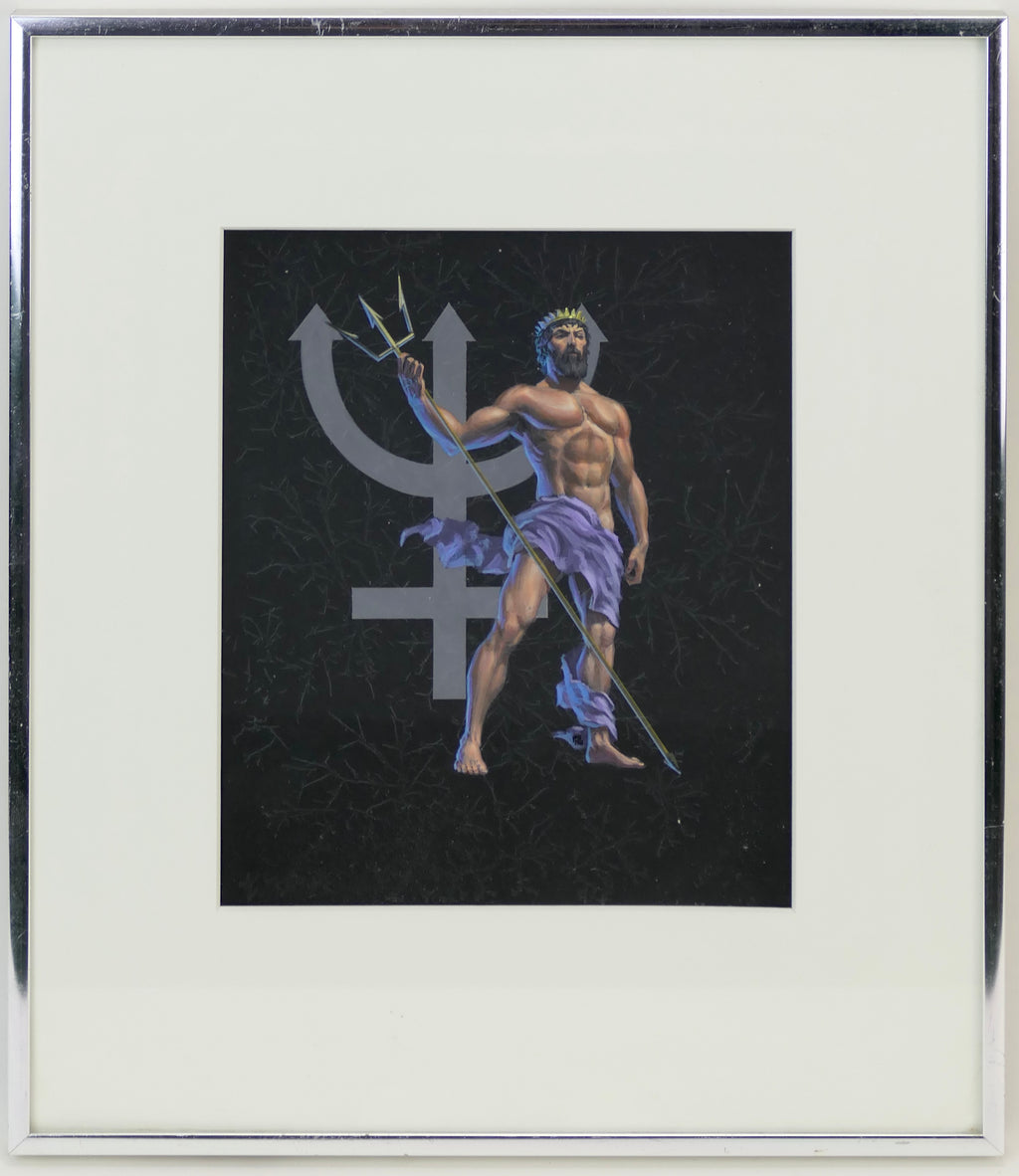 Whelan, Michael. (b. 1950)[Gallant, Roy A.] "Neptune" - Original Illus ...
