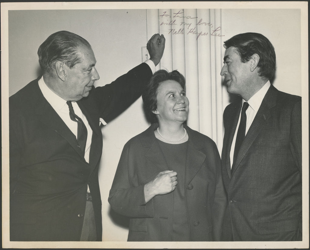Lee, Nelle Harper. (1926-2016) [Peck, Gregory. (1916–2003)] [d'Harnonc ...