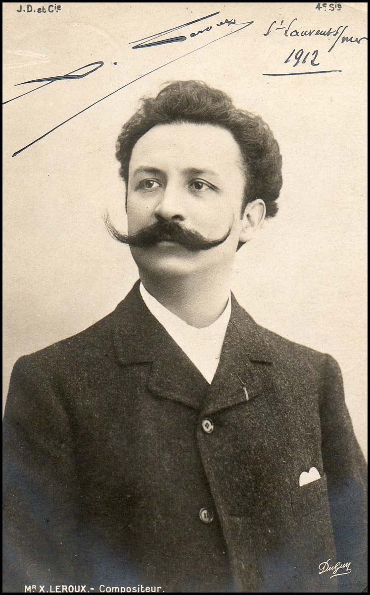 Leroux, Xavier. (1863 - 1919) Signed Photograph – Schubertiade Music ...