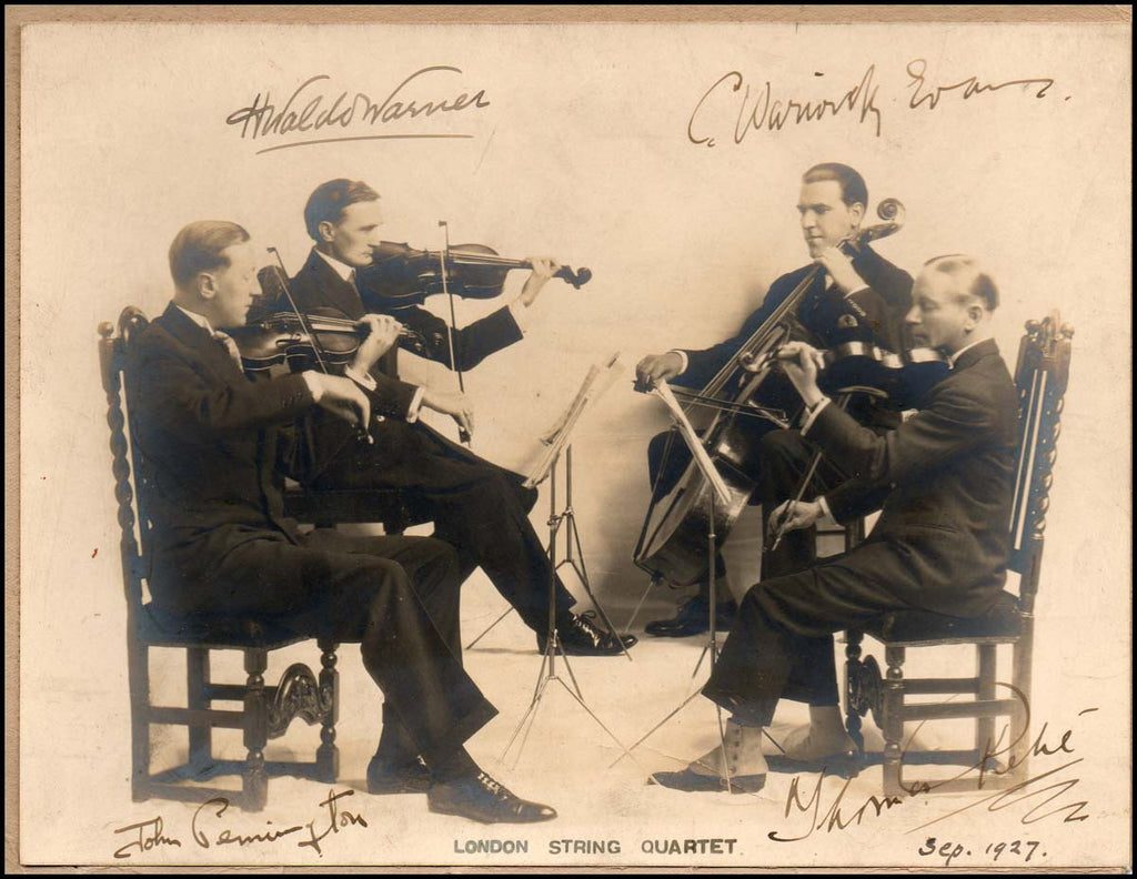 [String Quartets] London String Quartet Signed Photograph ...