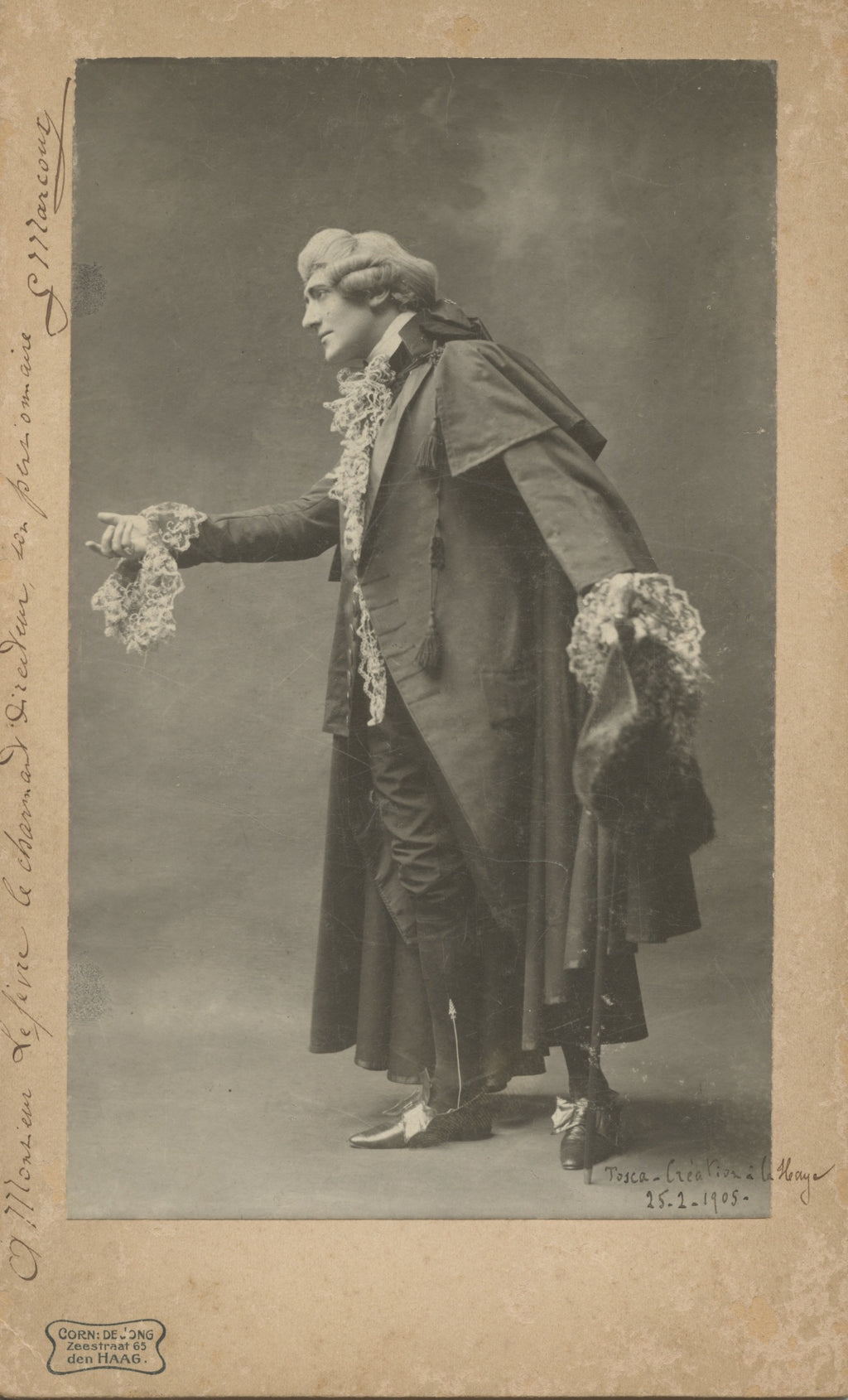 Marcoux, Giovanni "Vanni" [Jean-Émile Diogène Marcoux]. (1877–1962) Si ...