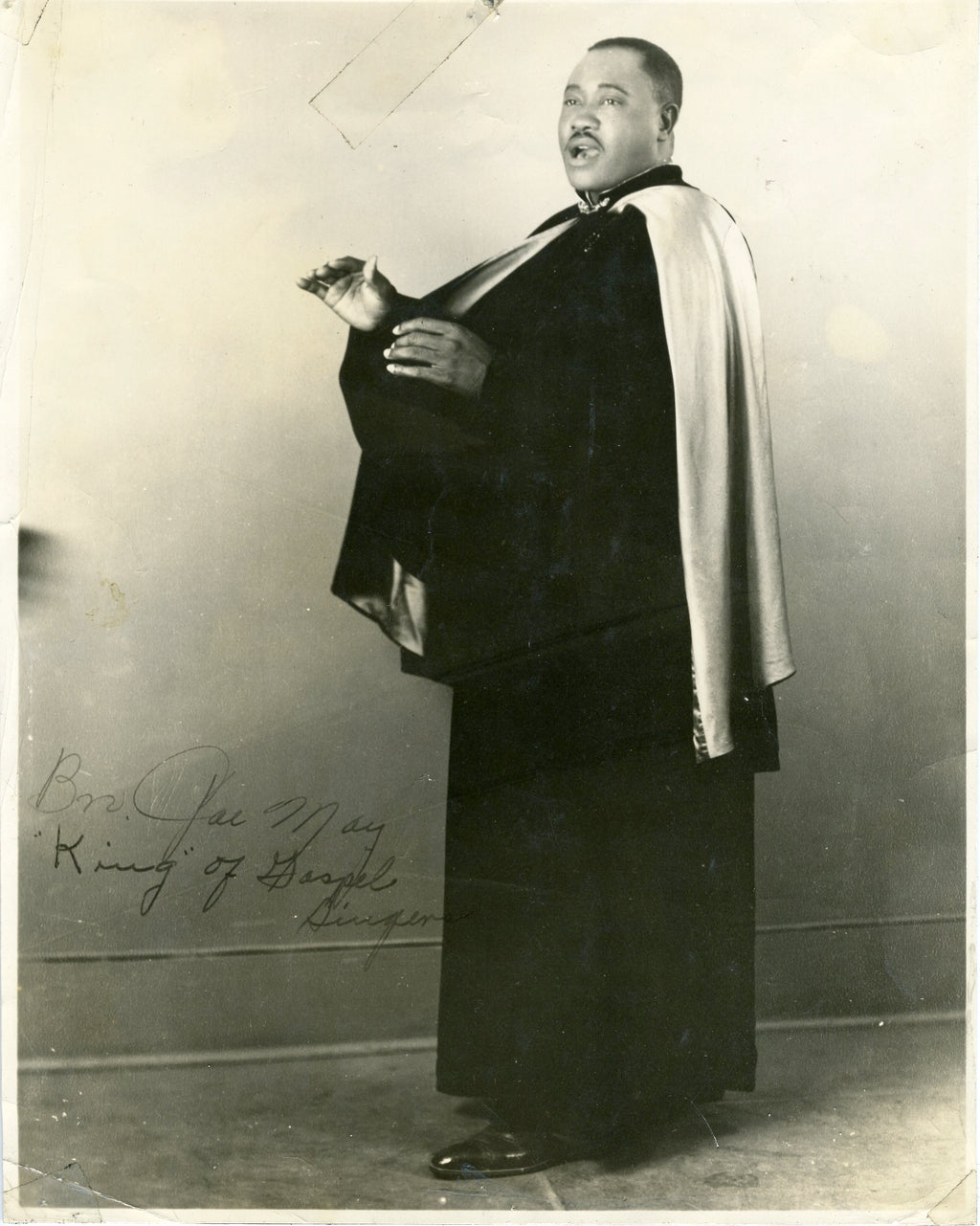 May, Brother Joe. (1912-1972) Original Photograph – Schubertiade Music ...