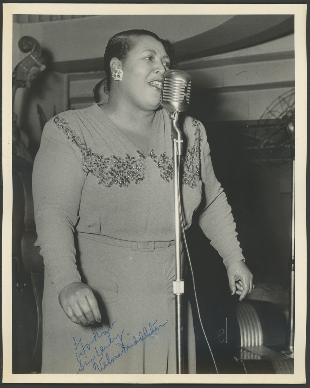 Middleton, Velma. (1917-1961) Two Signed Photographs – Schubertiade ...